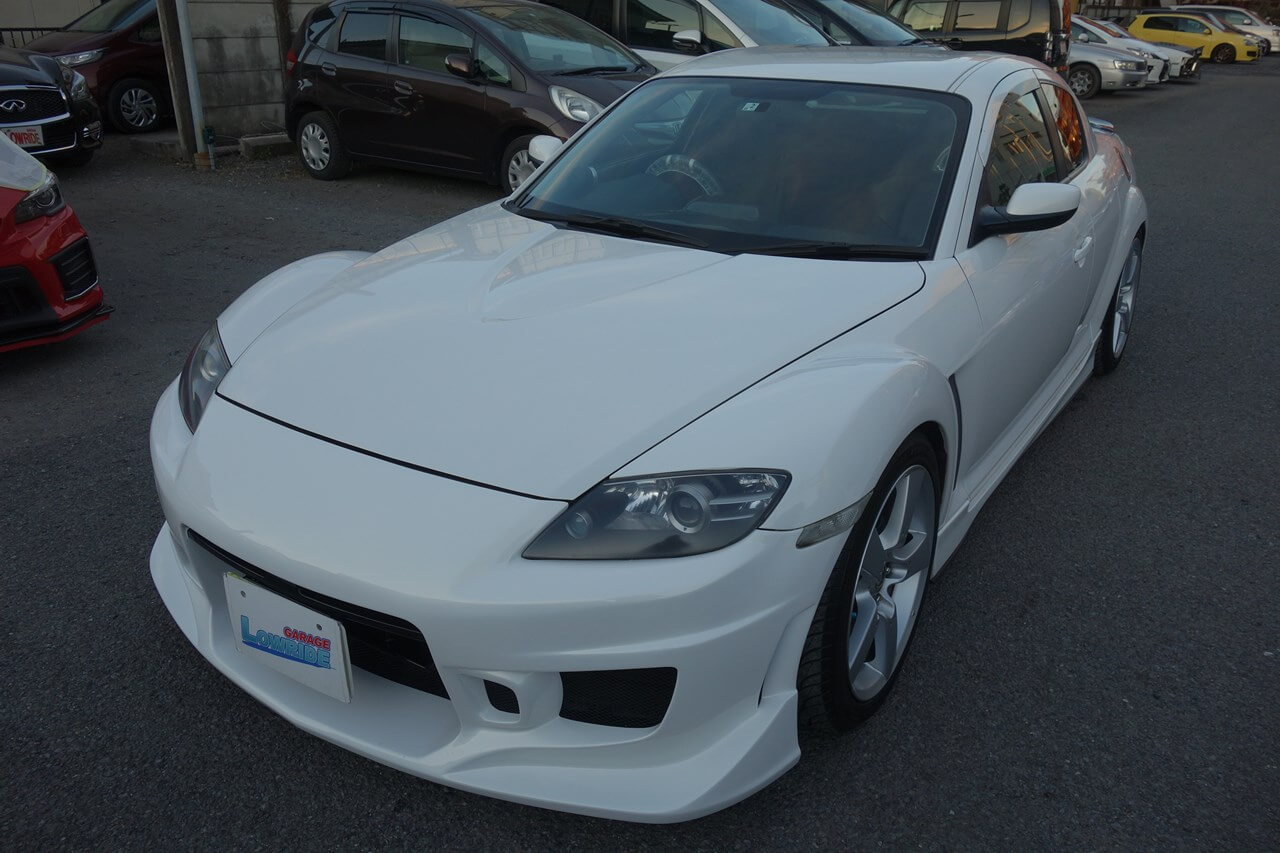 マツダ RX-8 C-WEST製フロントバンパ塗装・取り付け 東京都練馬区よりご来店のお客様です – 東京 立川 板金塗装・車の傷・へこみ修理 ...